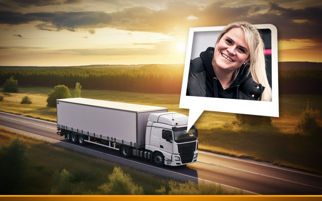 Christina Scheib wirbt für mehr Fahrerinnen am LKW-Steuer: „Wir Frauen ...