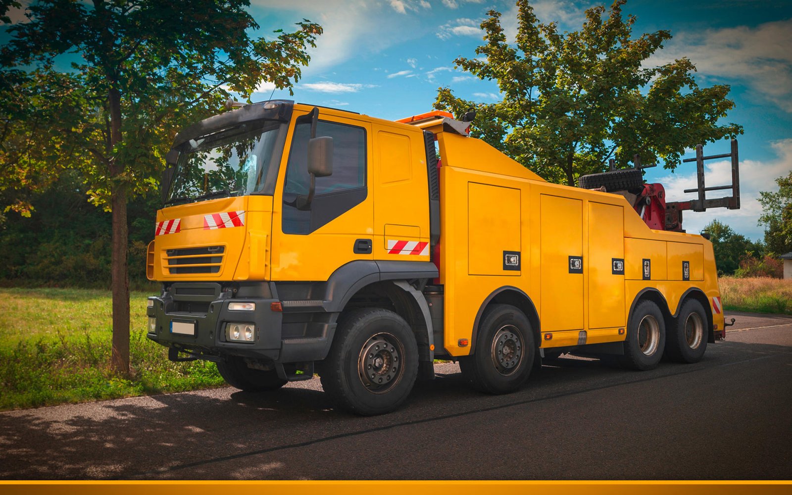 Wie wird eigentlich ein LKW abgeschleppt?
